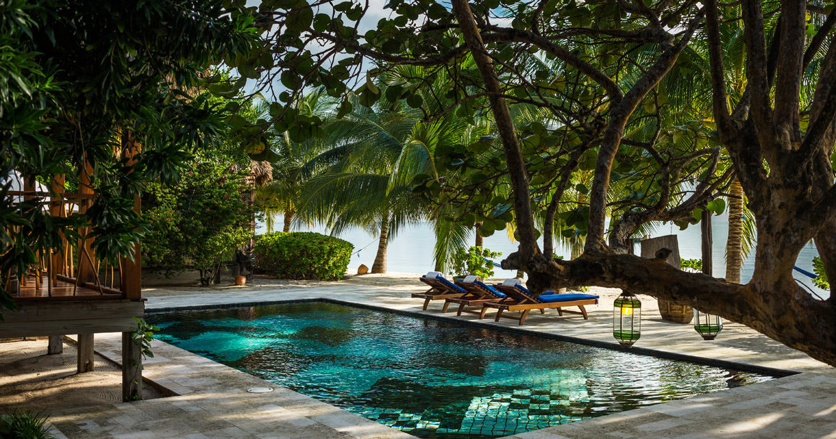 Turtle Inn i Belize